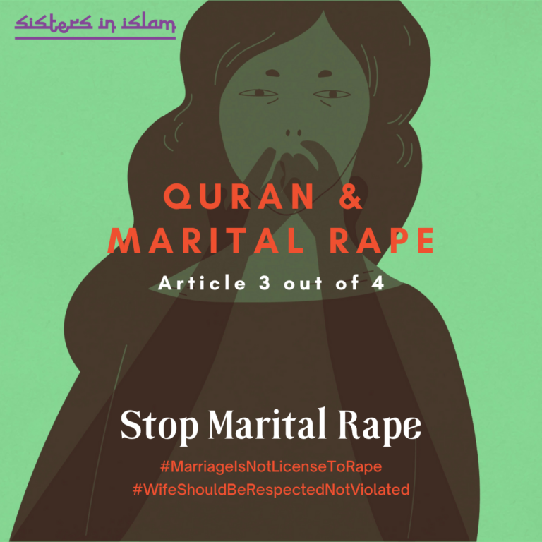 Quran & Marital Rape - Sisters in Islam Quran & Marital Rape - Sisters in Islam